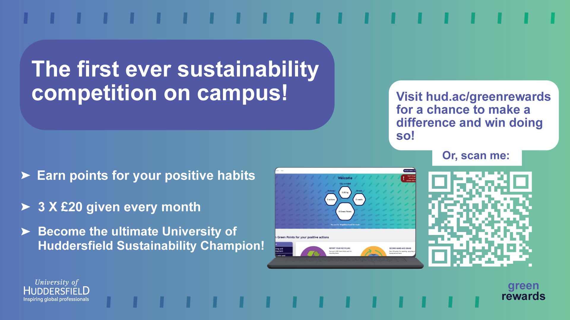 Green Rewards - University of Huddersfield