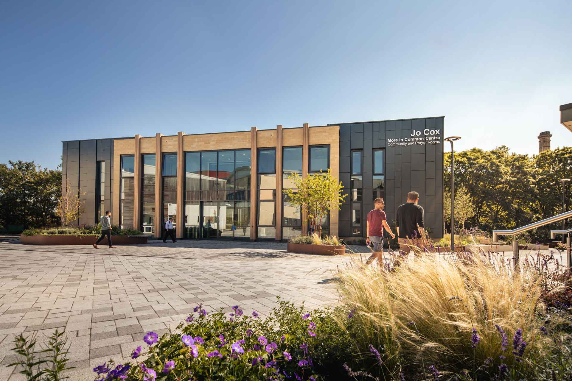 Jo Cox More in Common WELL Building tours - University of Huddersfield