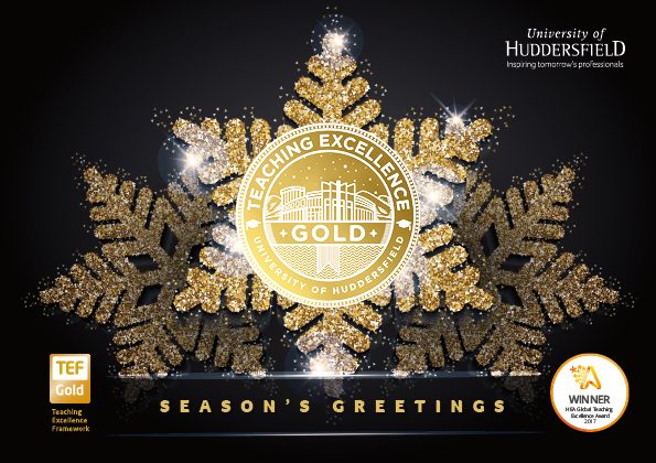 Christmas Card - University of Huddersfield