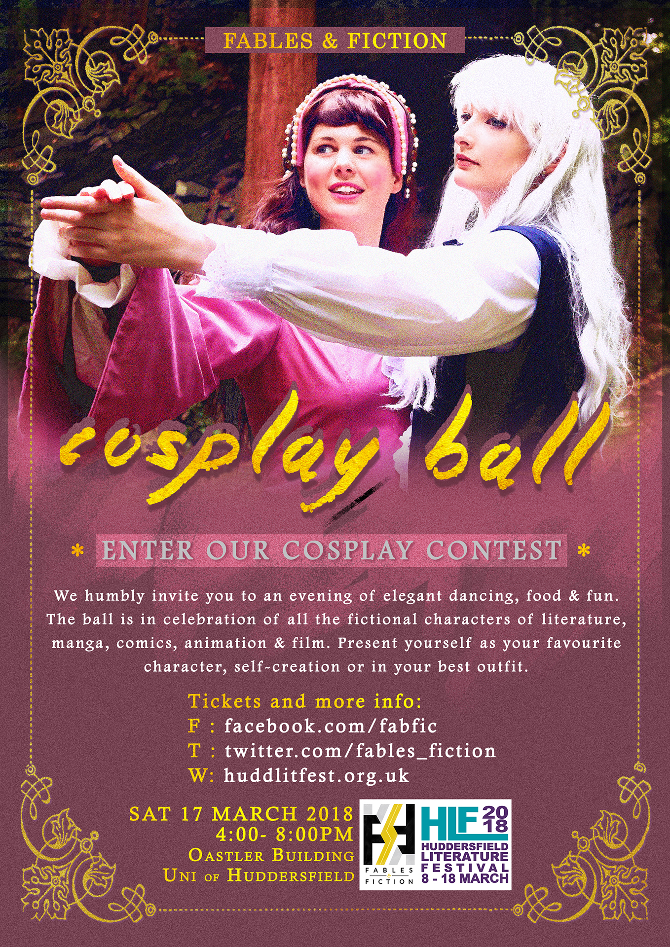 Fables & Fiction Cosplay Ball - University of Huddersfield