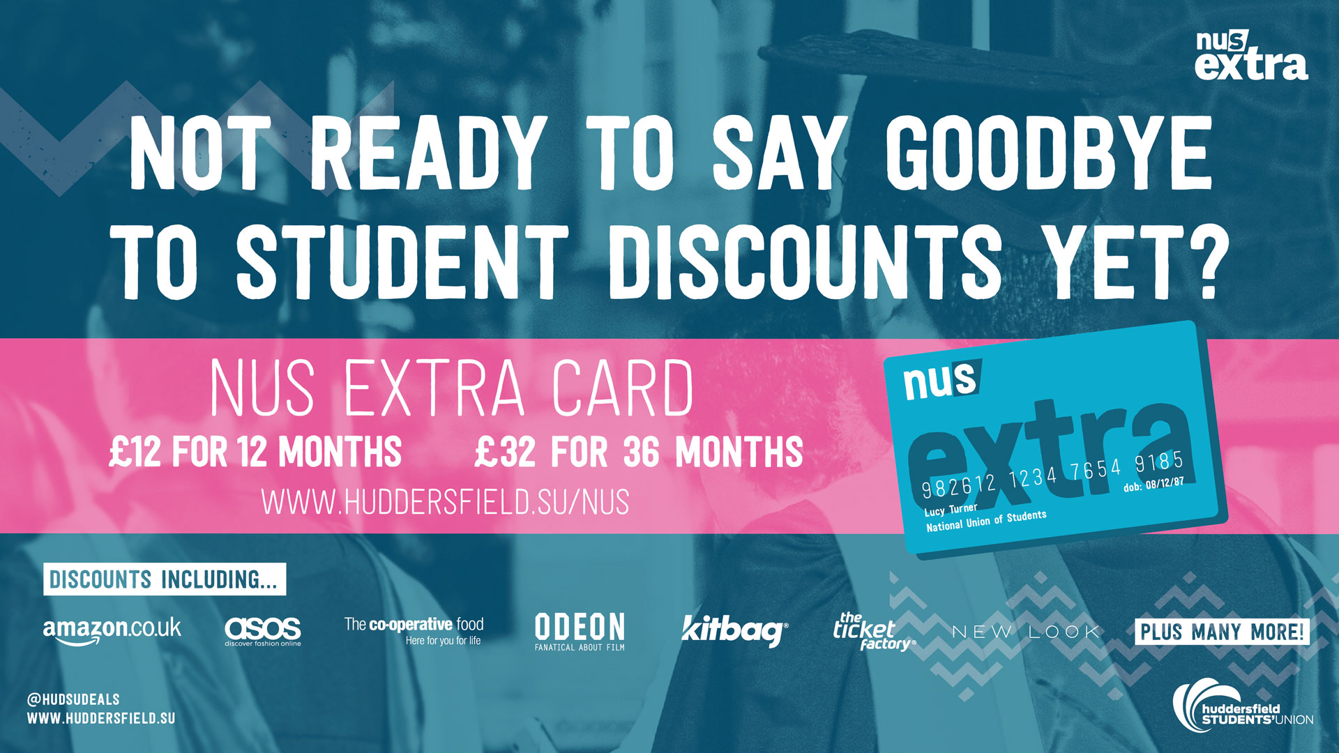 Student NUS Extra Card Day - University of Huddersfield