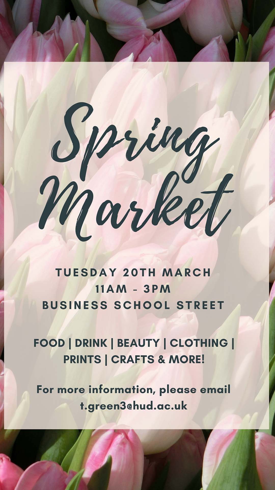 Spring Market - University of Huddersfield