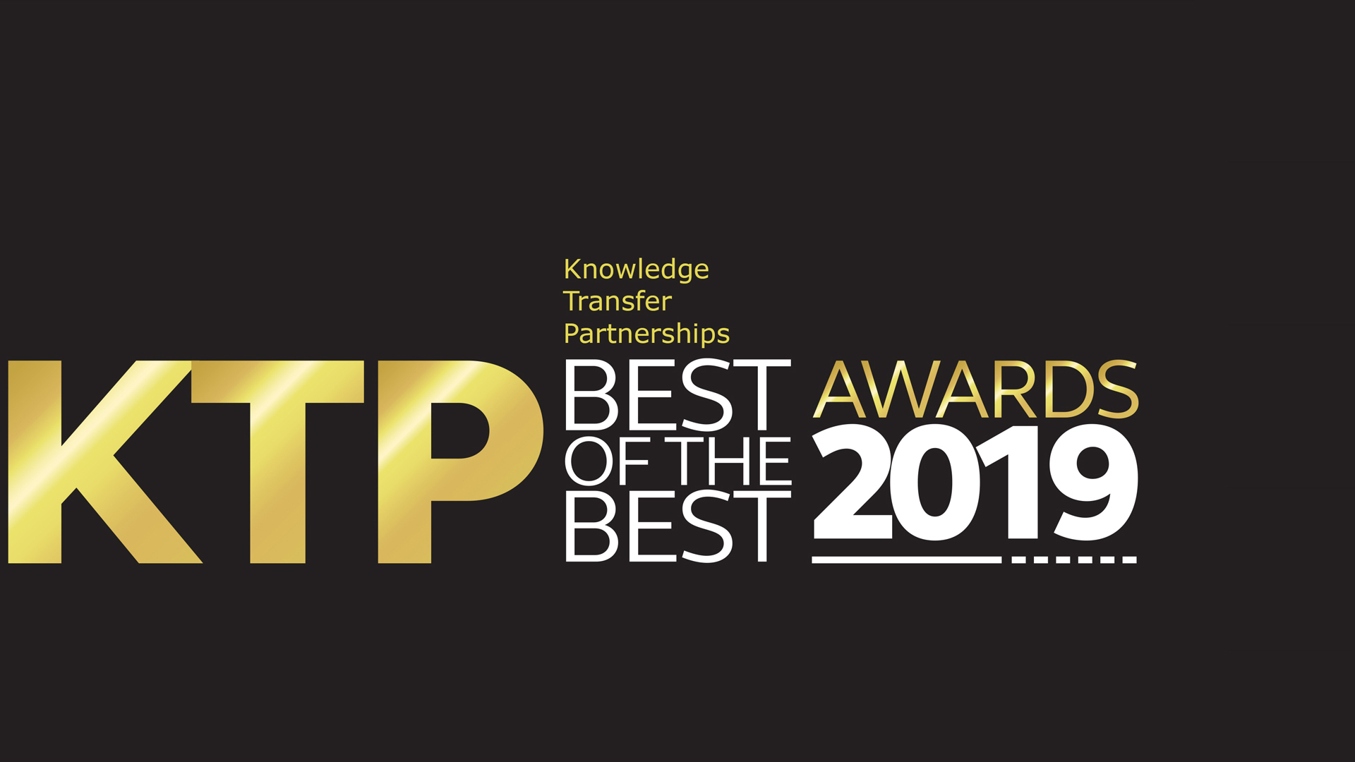 KTP Best of the Best Award for Sean and Mainstream Measurements ...