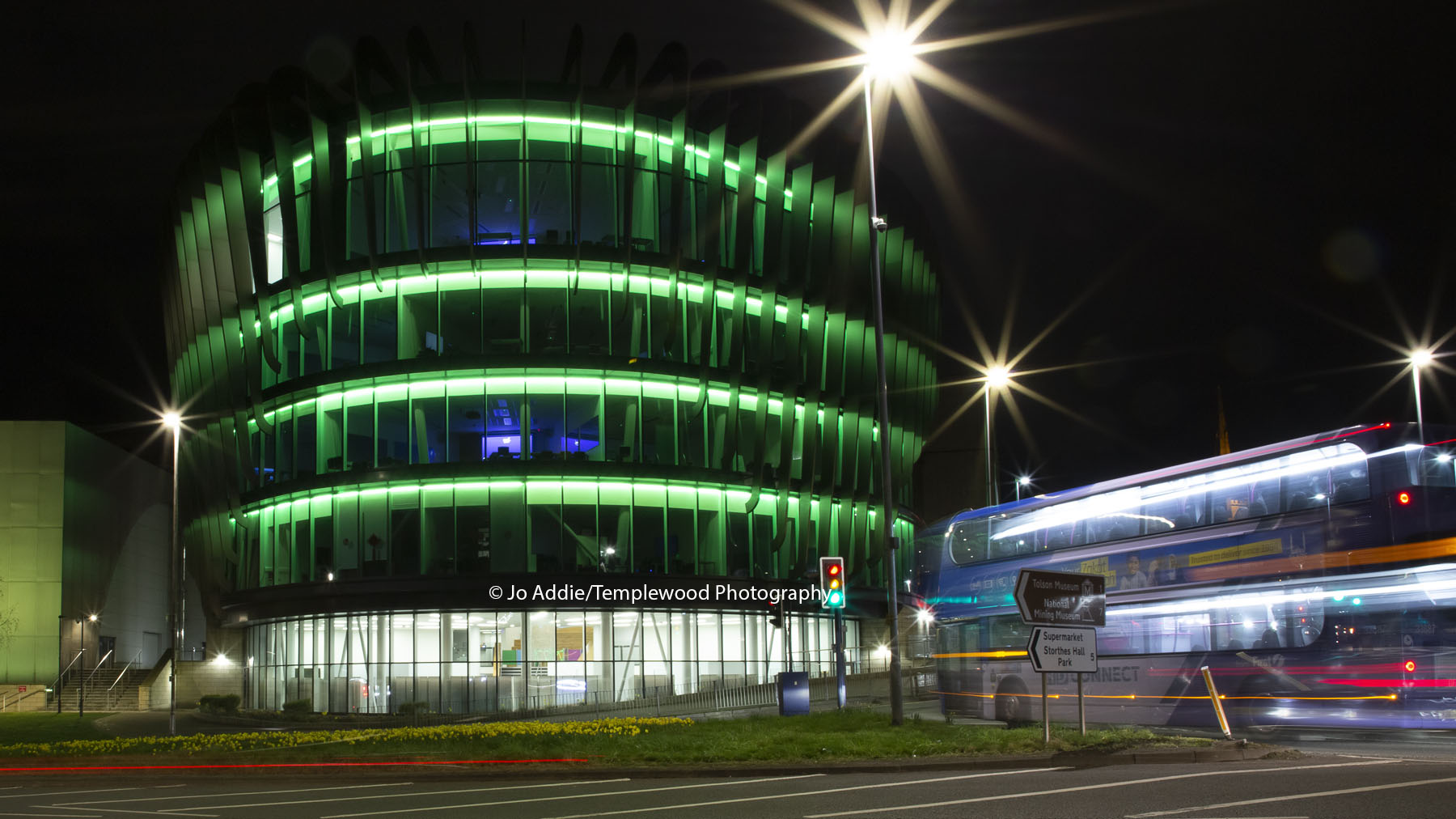 Oastler Building goes green to promote International Adolescent Health ...