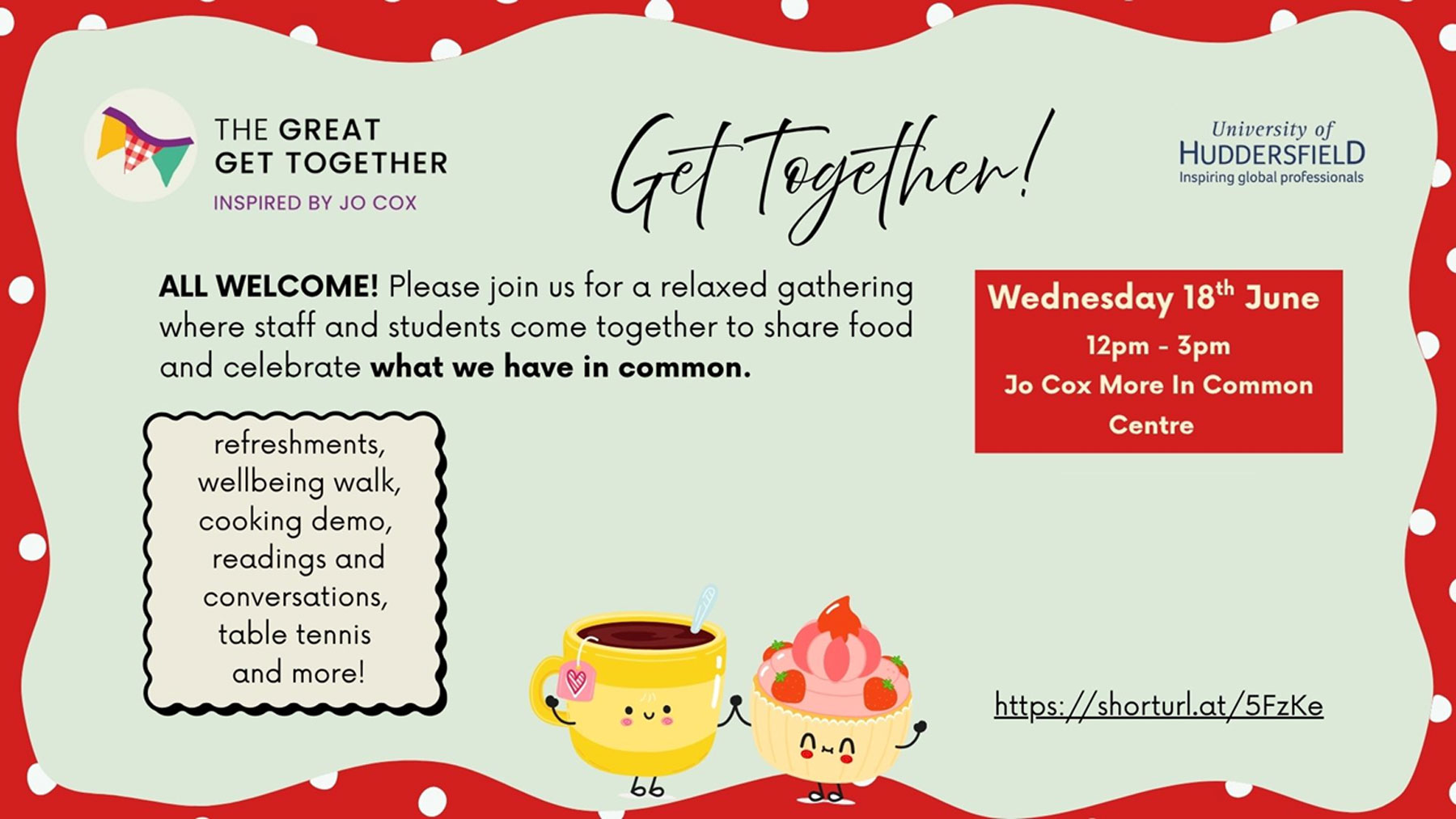 Great Get Together 2025 - University of Huddersfield