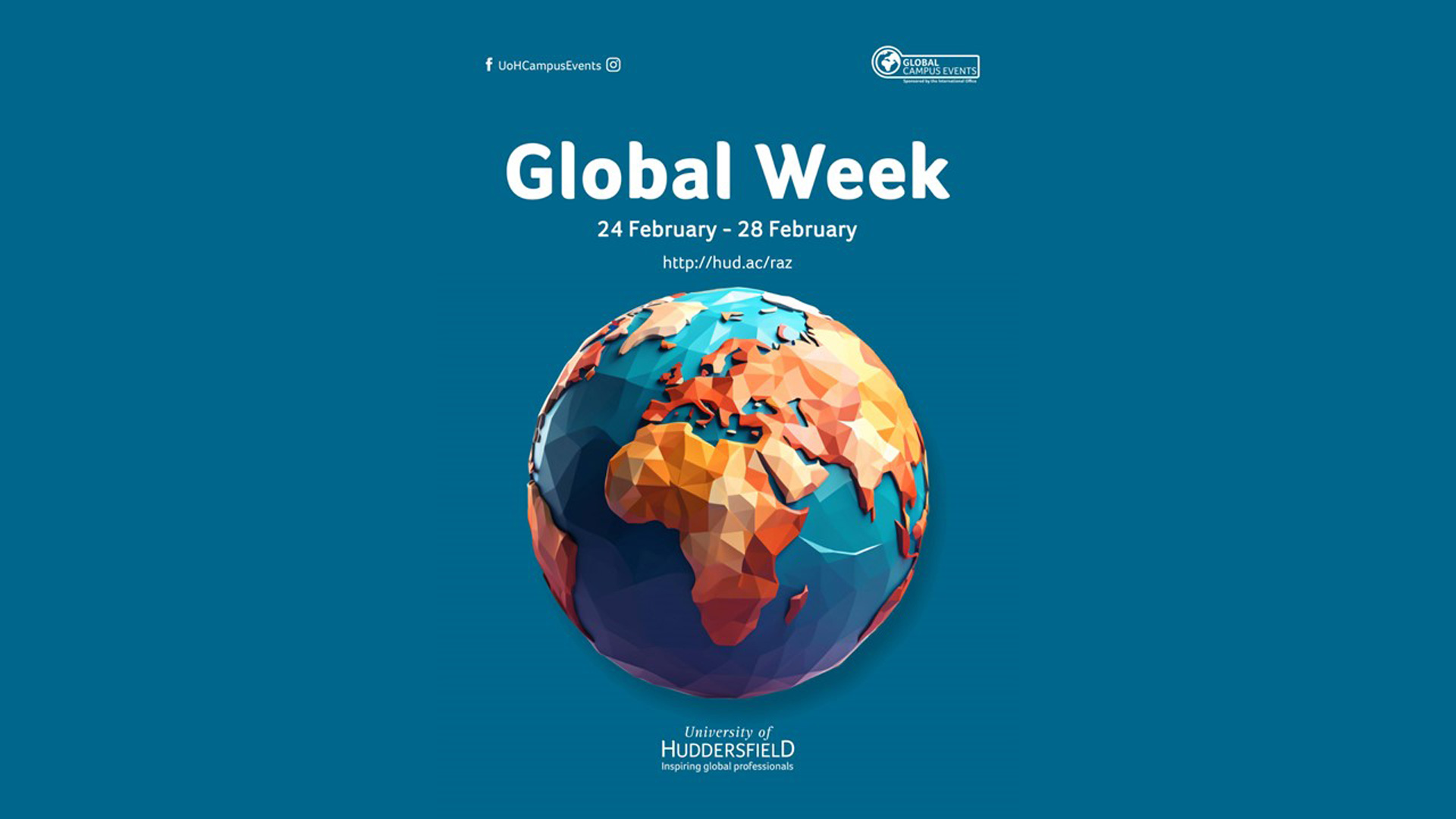 GLOBAL WEEK 2025 - University of Huddersfield