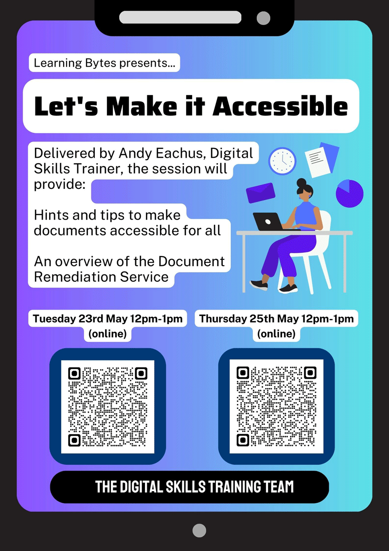 Let's Make it Accessible - University of Huddersfield