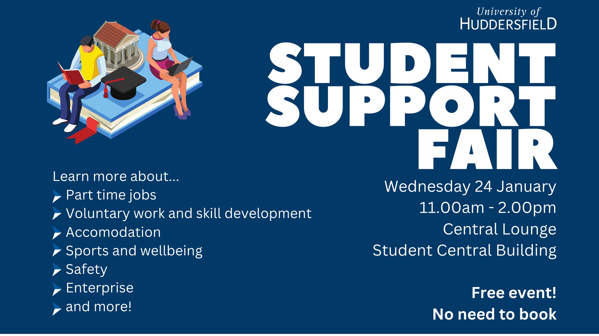 Student Support Fair - University of Huddersfield